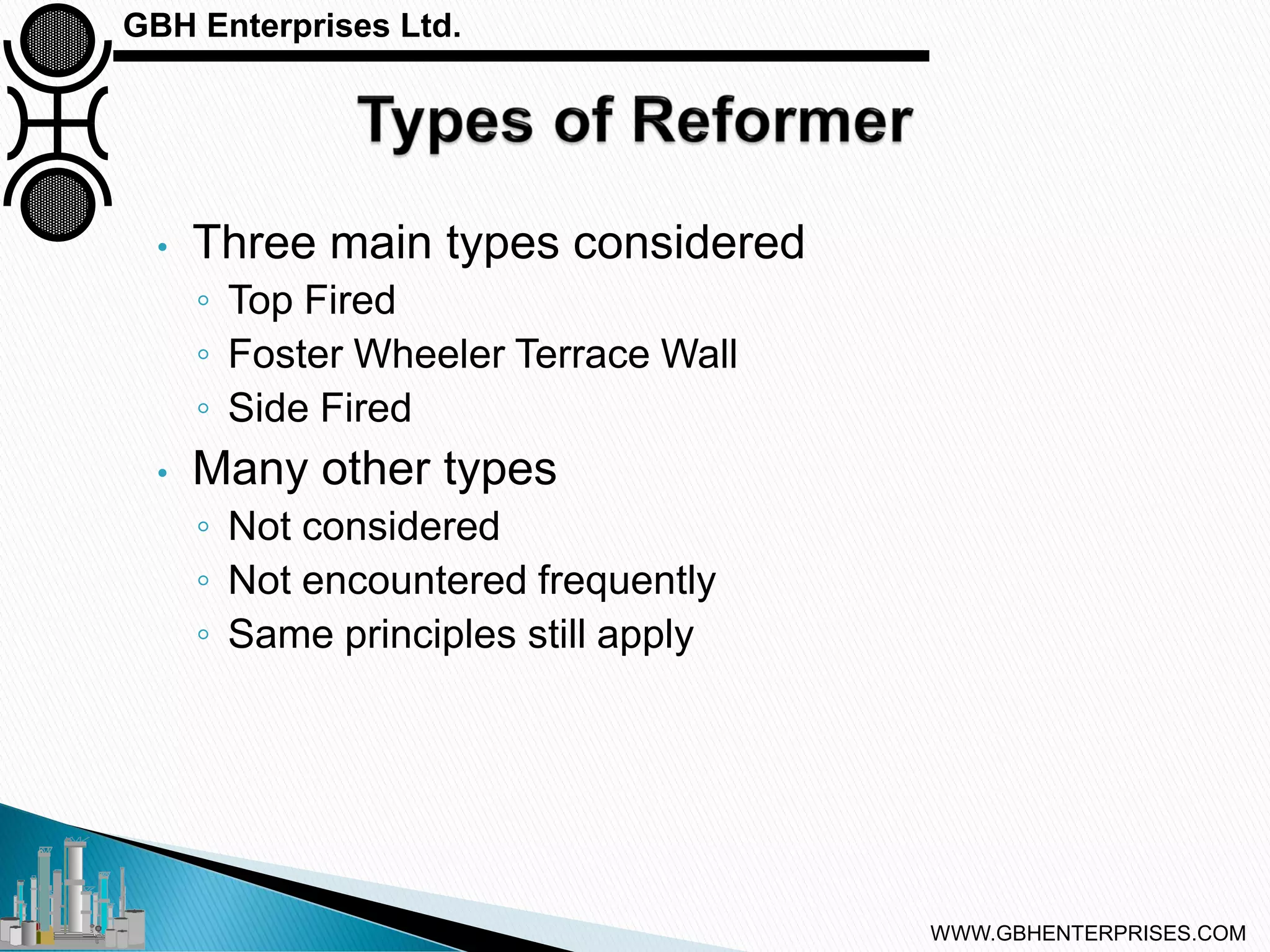 Steam Reforming - Types of Reformer Design | PDF