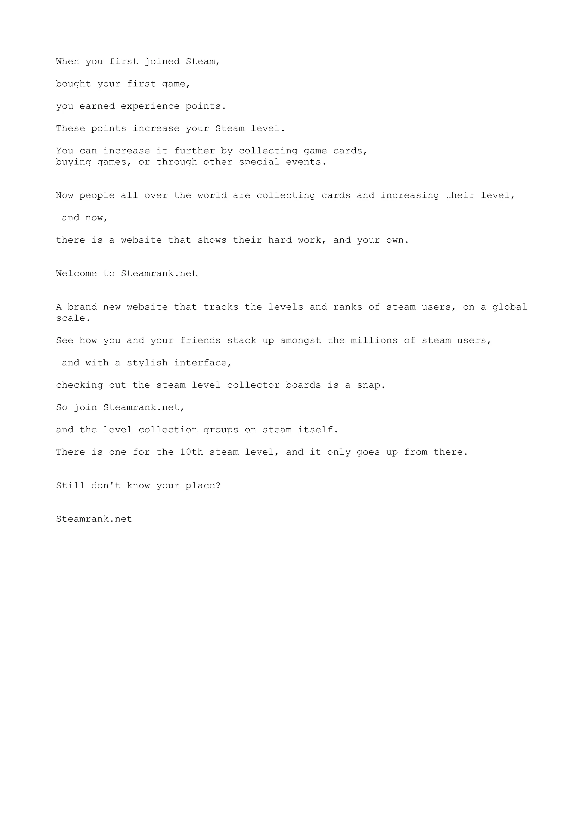 Steamscript | TXT