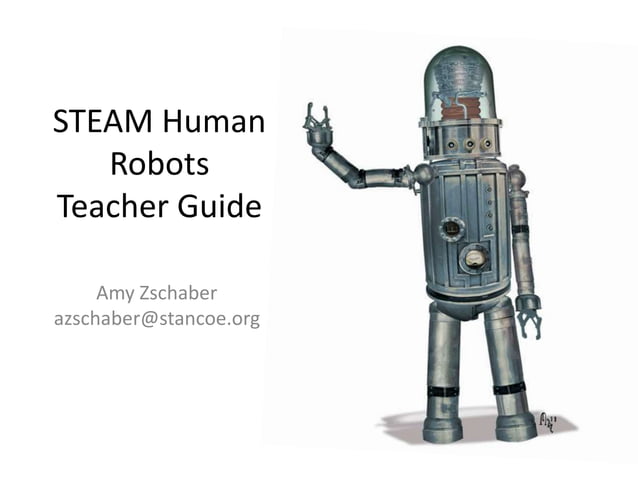 STEAM Human Robots Teacher Guide | PPT