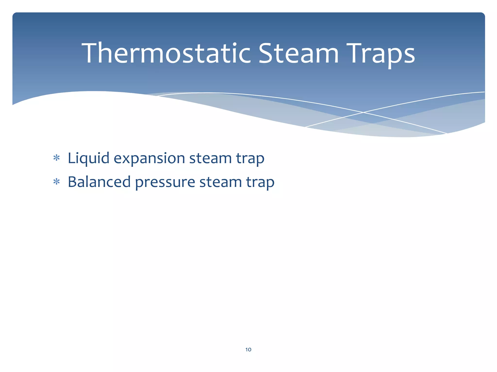Steam traps and their types | PPTX