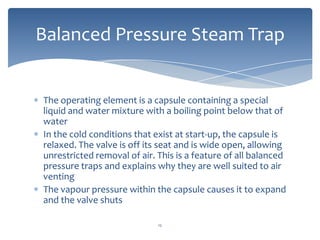 Steam traps and their types | PPTX