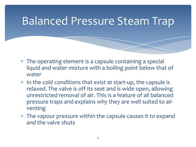 Steam traps and their types | PPTX | Physics | Science