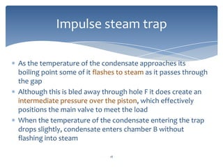 Steam traps and their types | PPTX