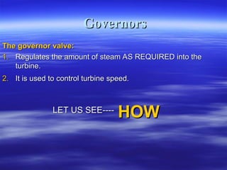 Steam Turbine Introduction and Familiarization.ppt | Physics | Science