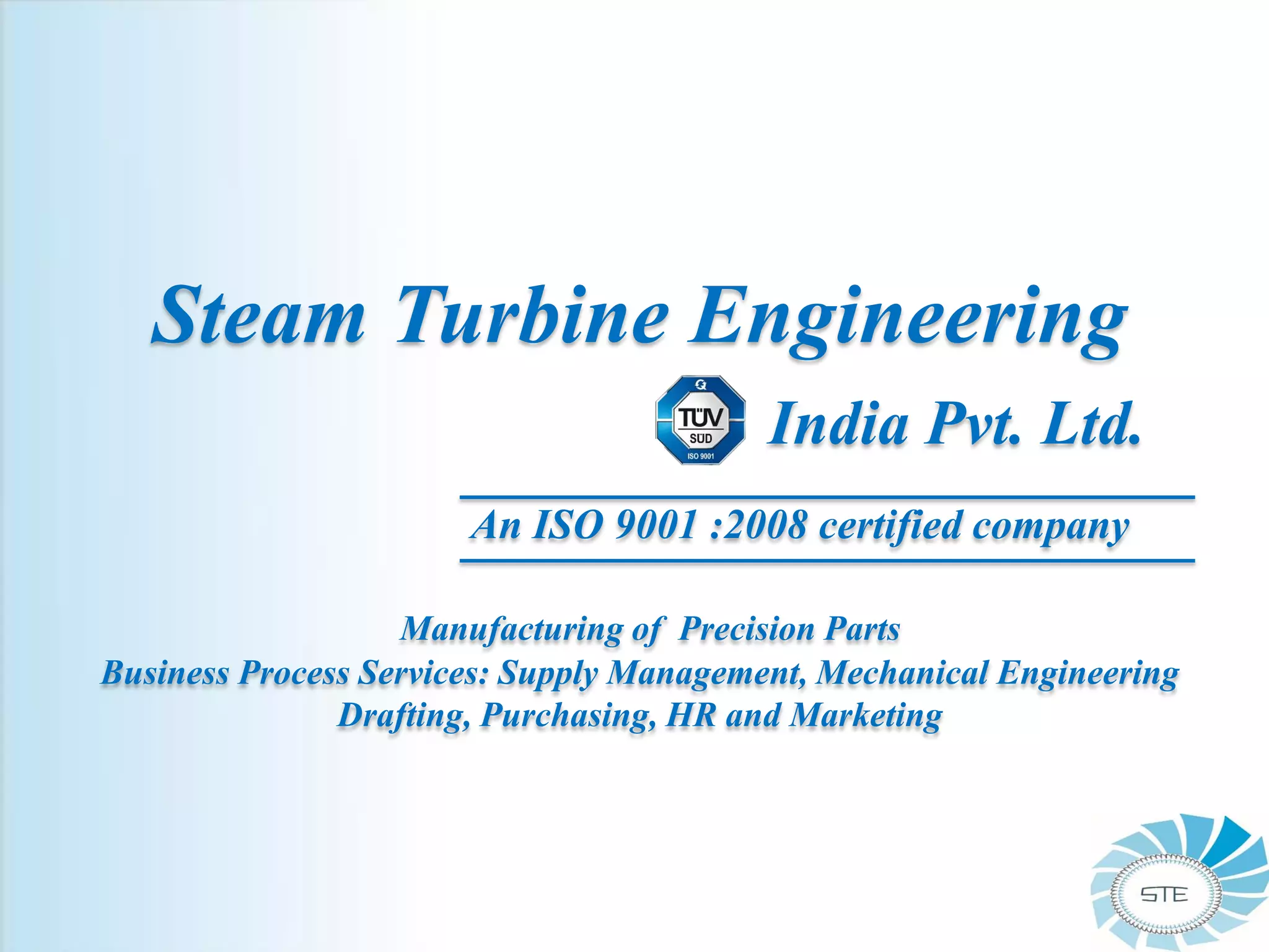 Steam turbine engineering india private limited company profile | PDF ...