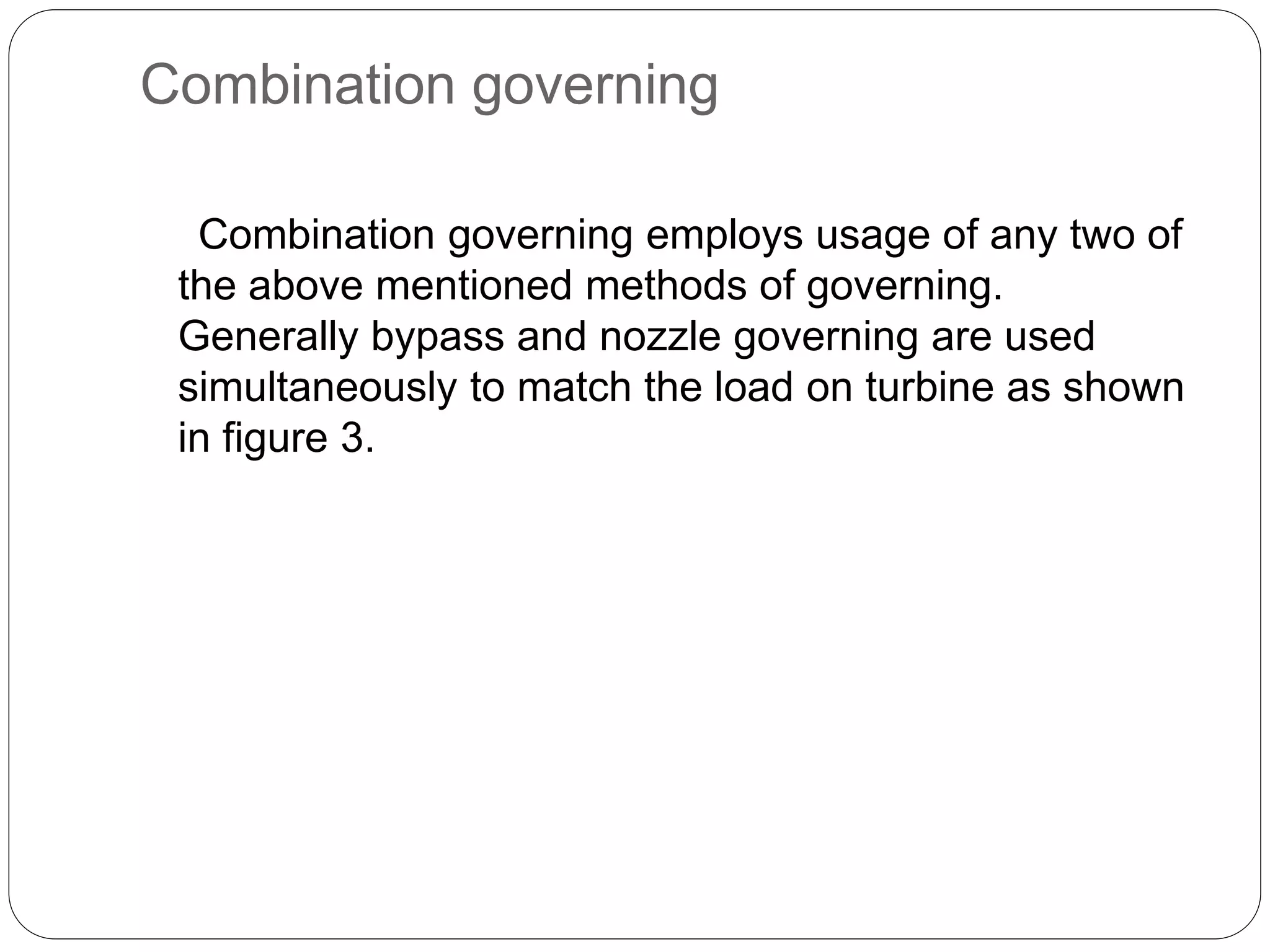 steam turbine govering system | PPTX