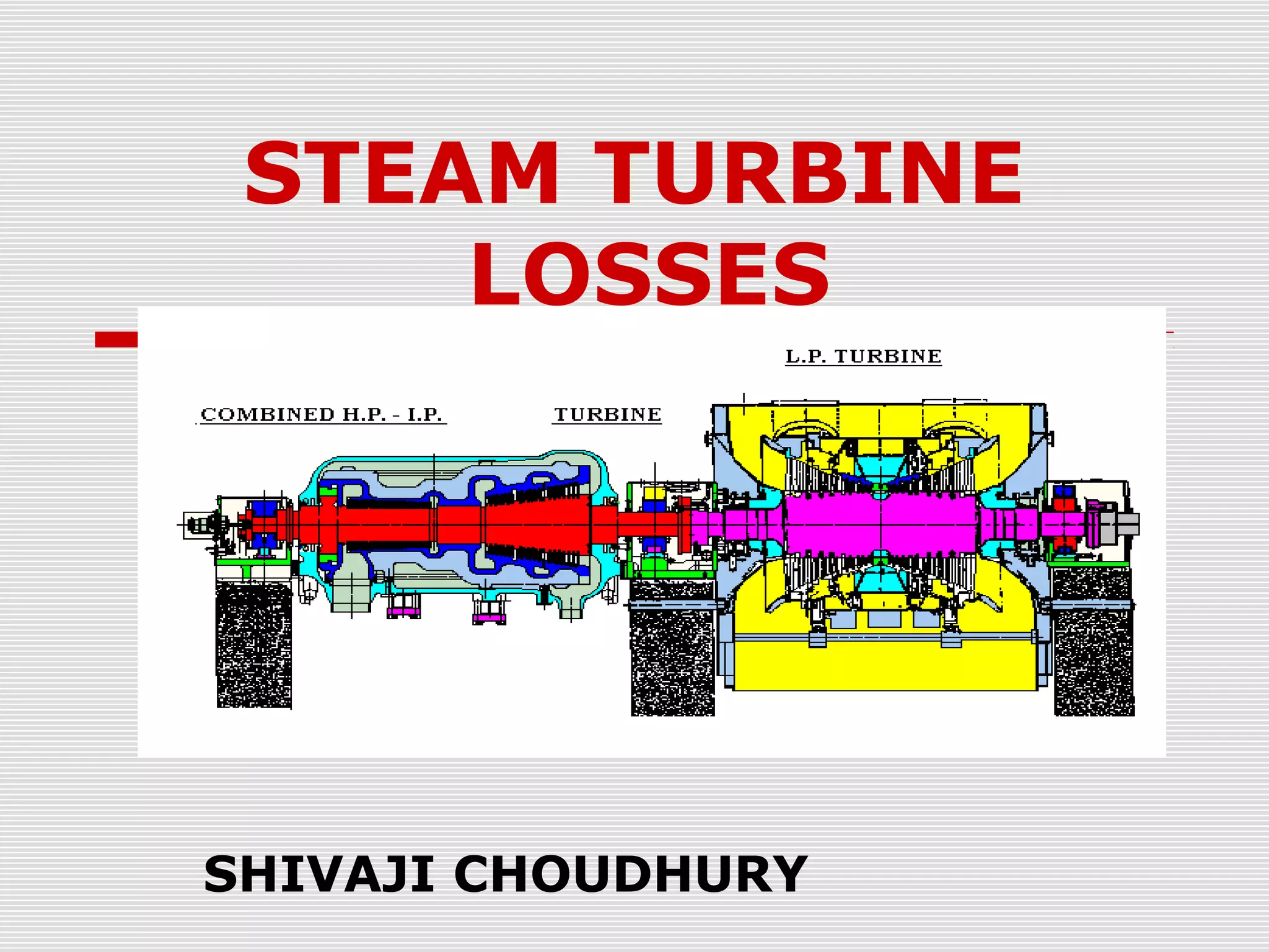 Steam turbine losses | PPT
