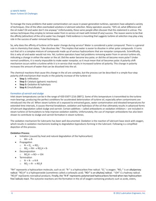 Steam turbine oil_challenges | PDF
