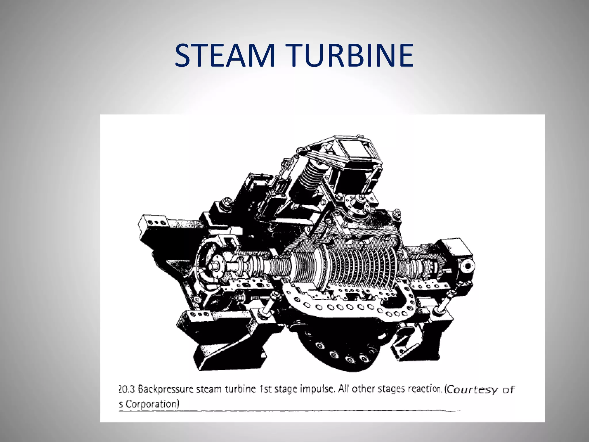 Steam turbine presentation | PPTX