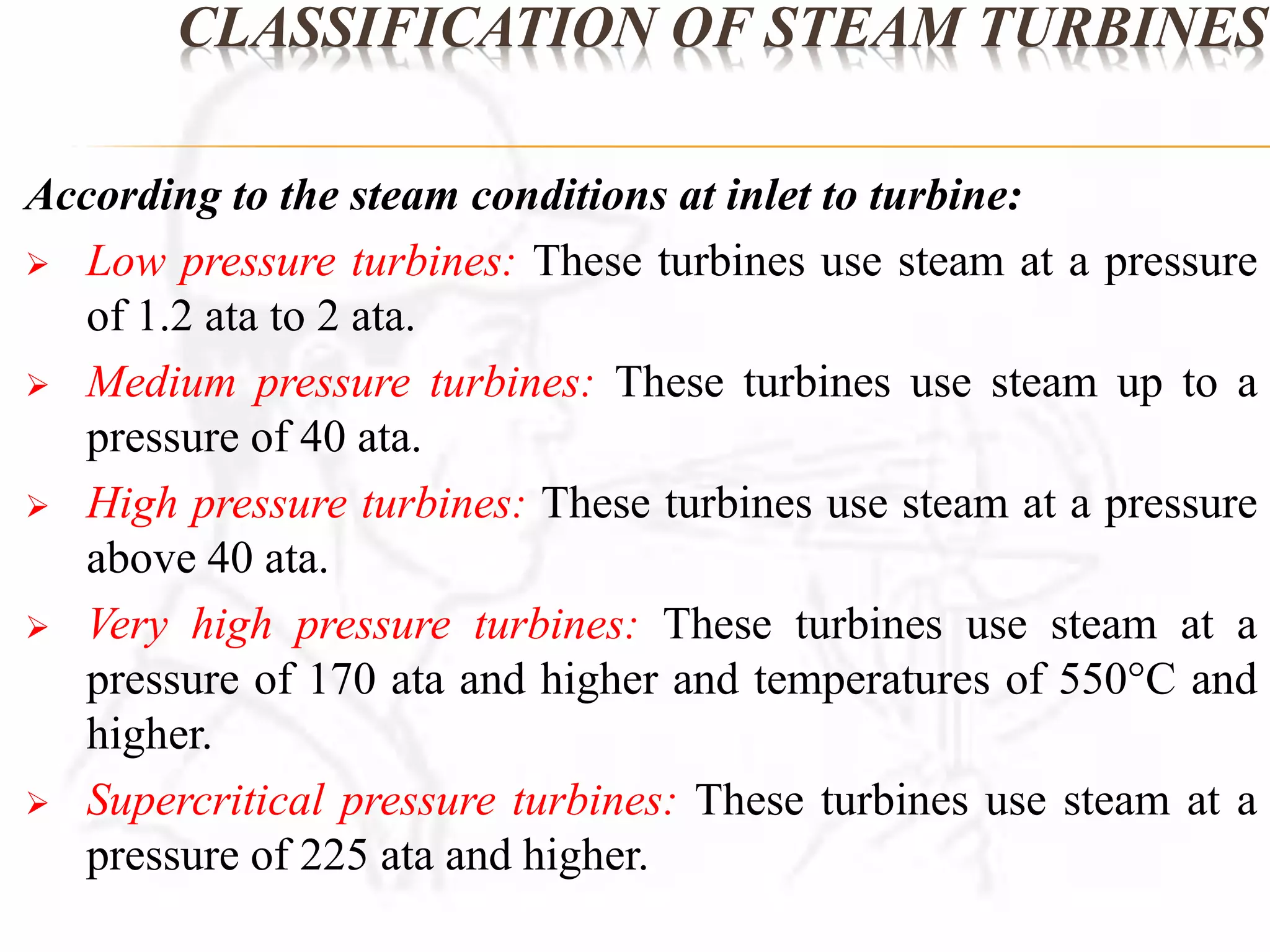 Steam Turbines | PPTX