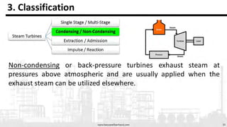 Steam Turbines presentation on Types, Classification and governing ...