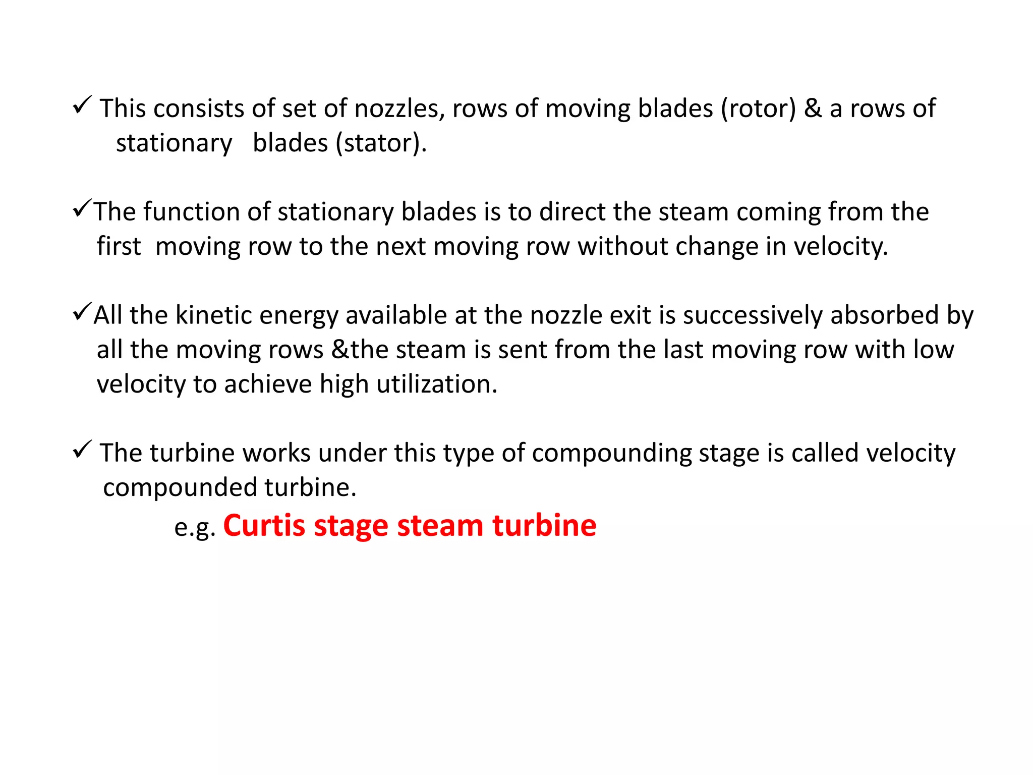 Steam turbines, Shankarappa K | PPTX