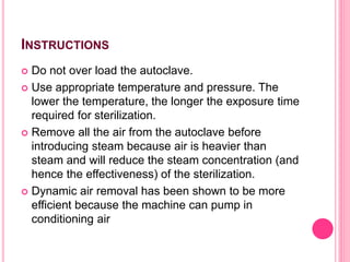 Steam Sterilization or Autoclaving.pptx
