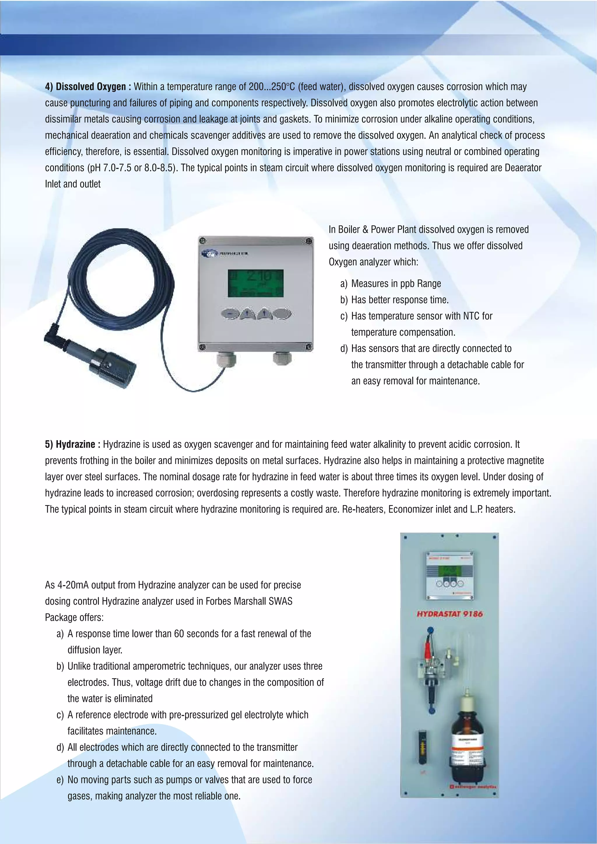 Steam & water analysis system (swas) | PDF