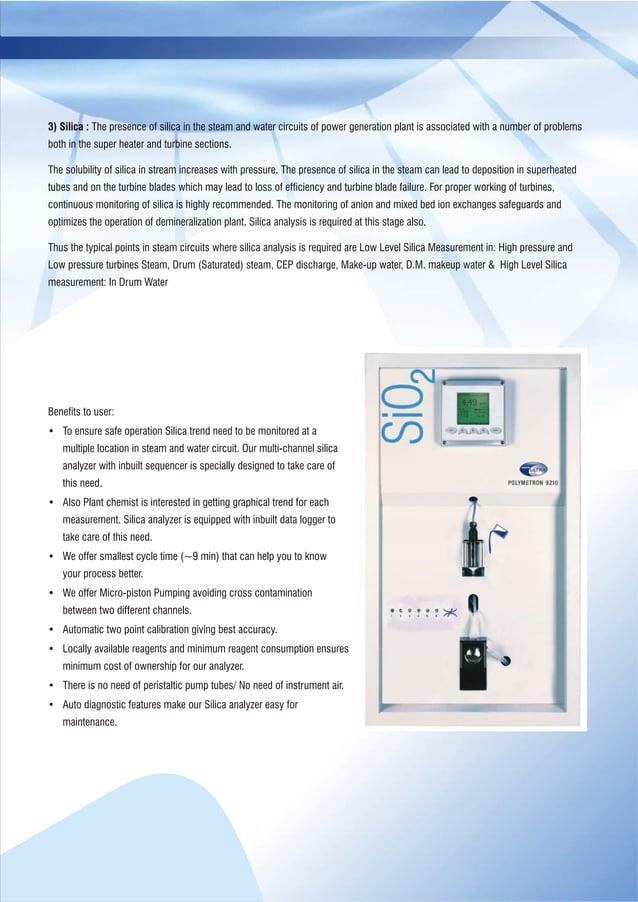 Steam & water analysis system (swas) | PDF | Chemistry | Science