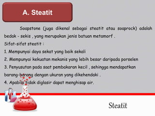 batu Steatit | PPTX
