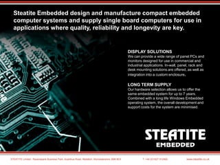 Steatite Company Overview | PPT