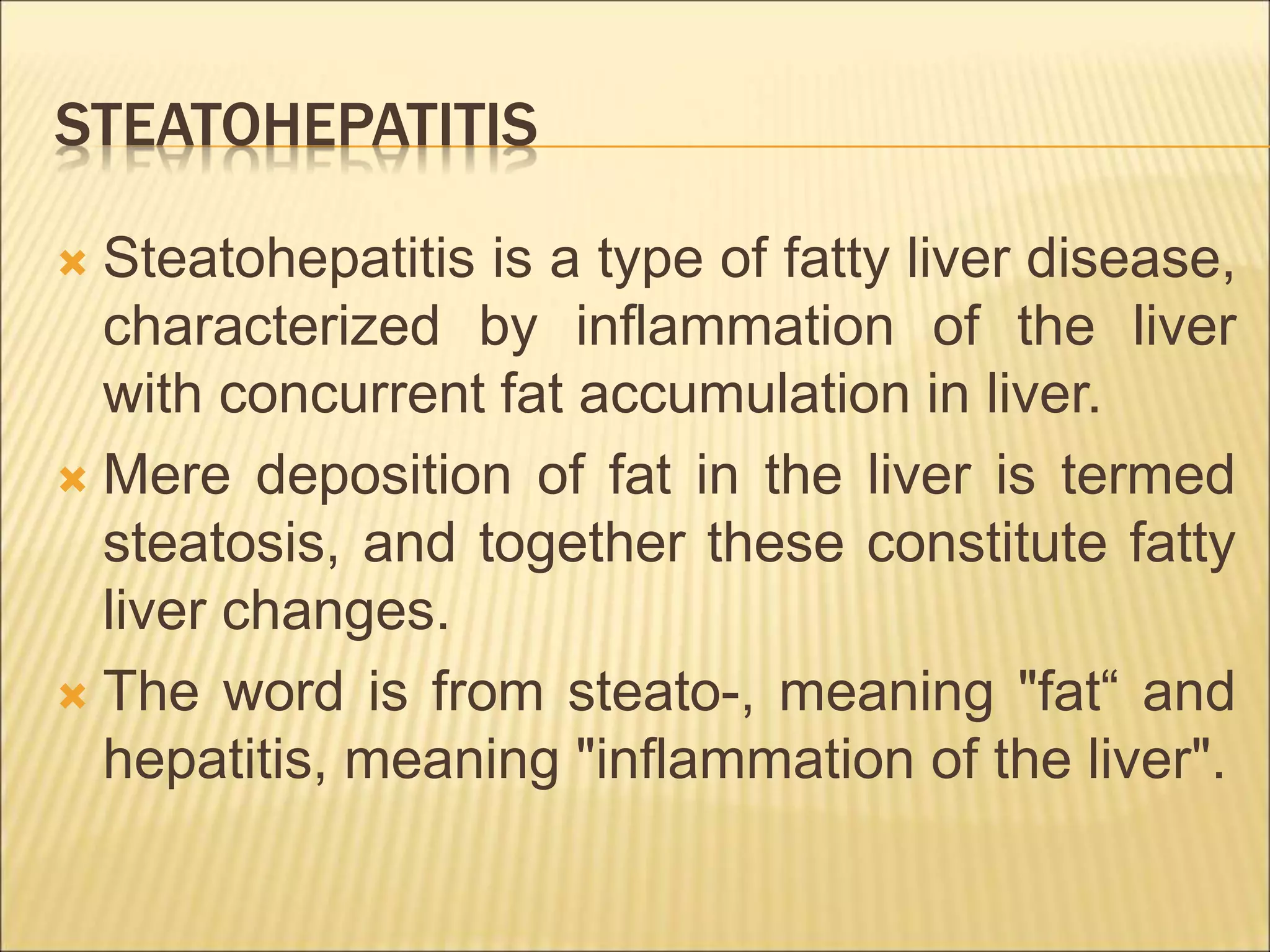 Steatohepatitis | PPT