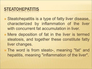 Steatohepatitis | PPT