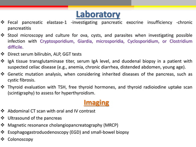 Steatorrhea, Chyluria, Gallstone (Cholelithiasis), Pancreatitis ...