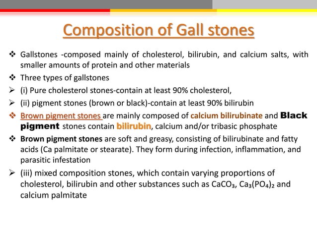 Steatorrhea, Chyluria, Gallstone (Cholelithiasis), Pancreatitis ...