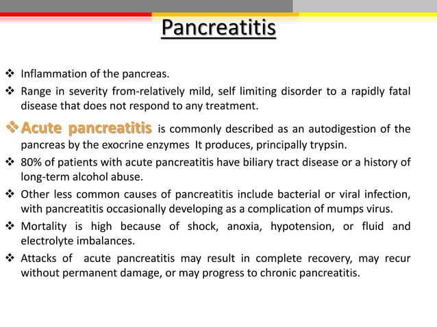 Steatorrhea, Chyluria, Gallstone (Cholelithiasis), Pancreatitis ...