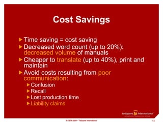 Simplified Technical English: How Standardizing Content Saves ...