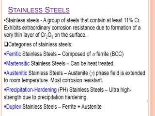Classification of Steel | PPTX