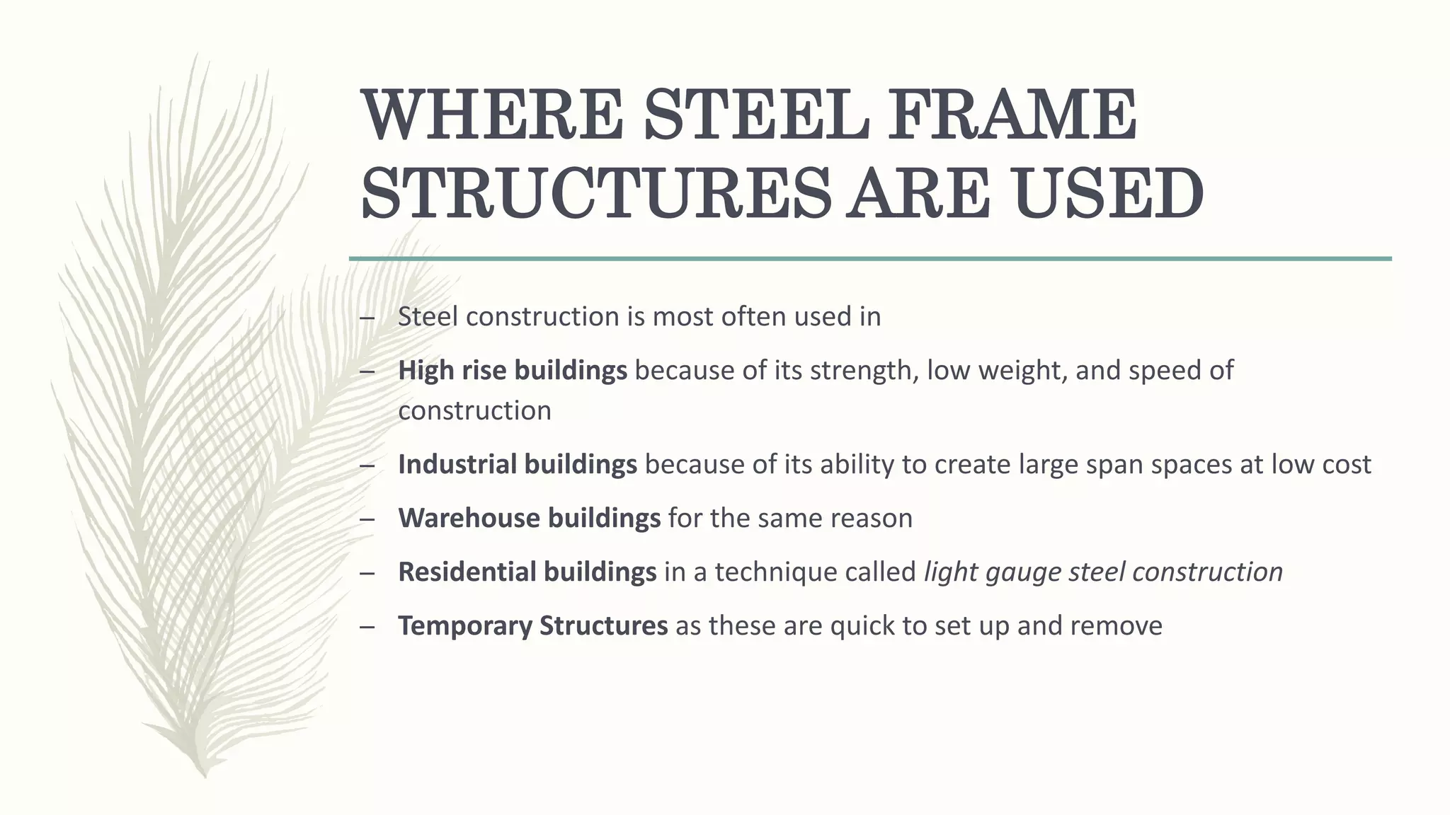 More About STEEL FRAME STRUCTURES | PPT
