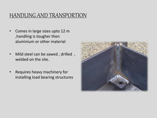 Steel building construction | PPTX