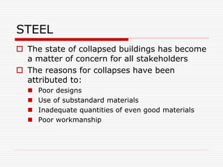 steel for civil engineering construction | PPT