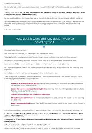 Steel Bite Protocol - Rebuild Your Teeth and Gums | PDF