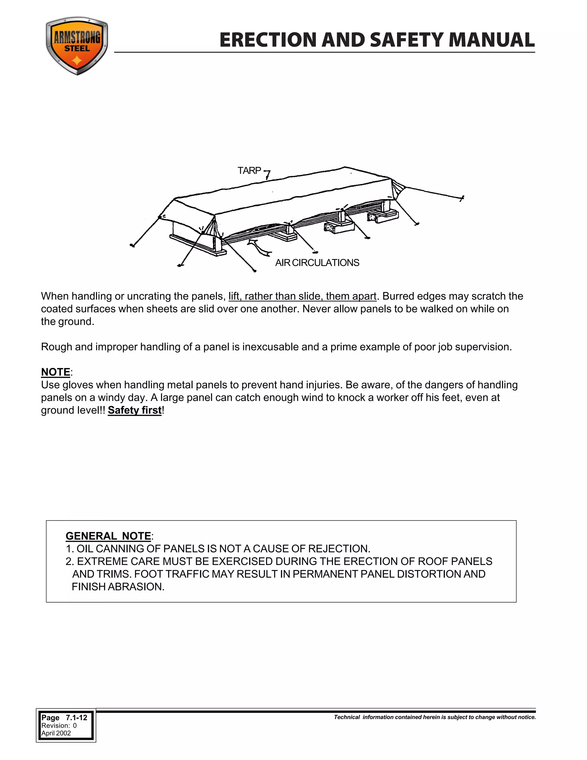 Steel building-erection-manual | PDF
