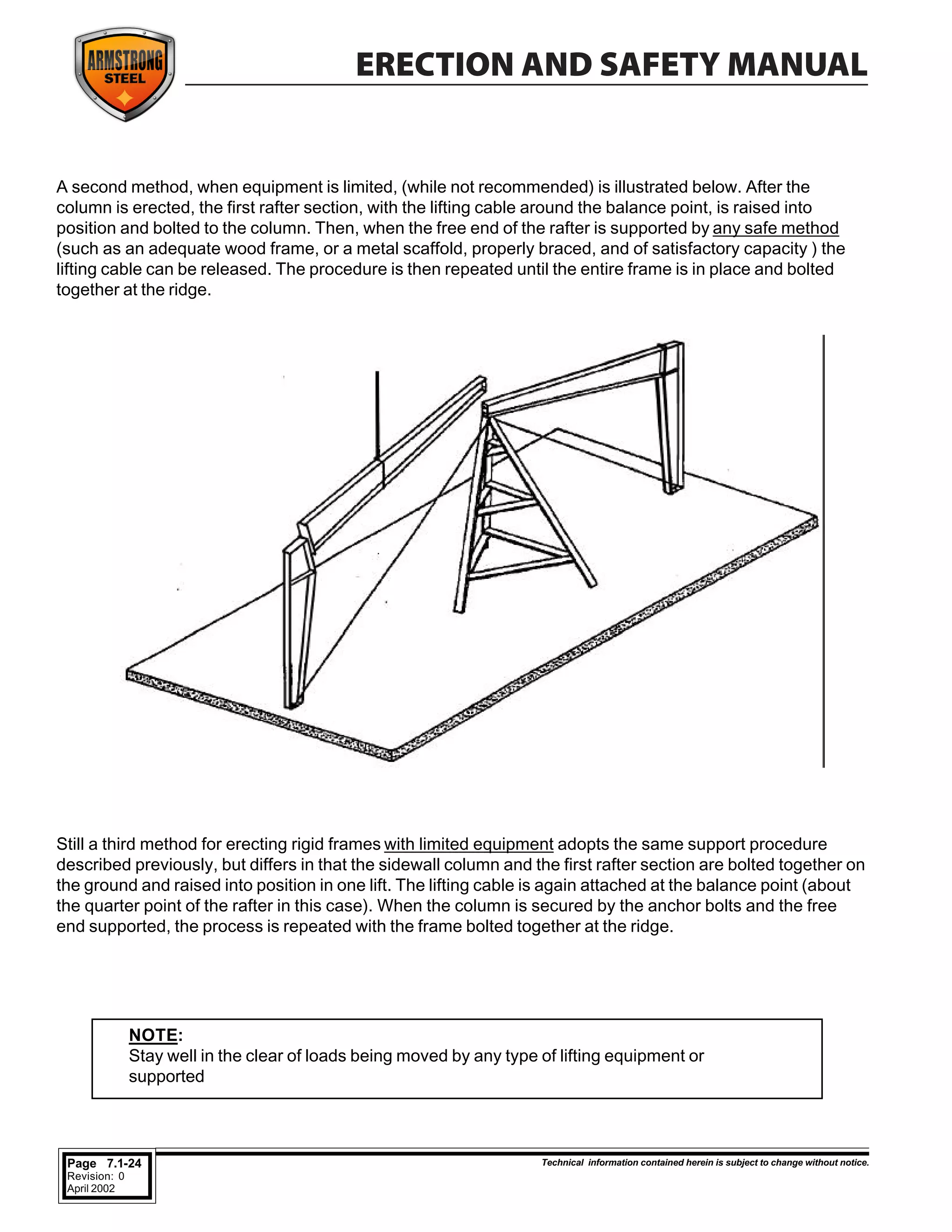 Steel building-erection-manual | PDF