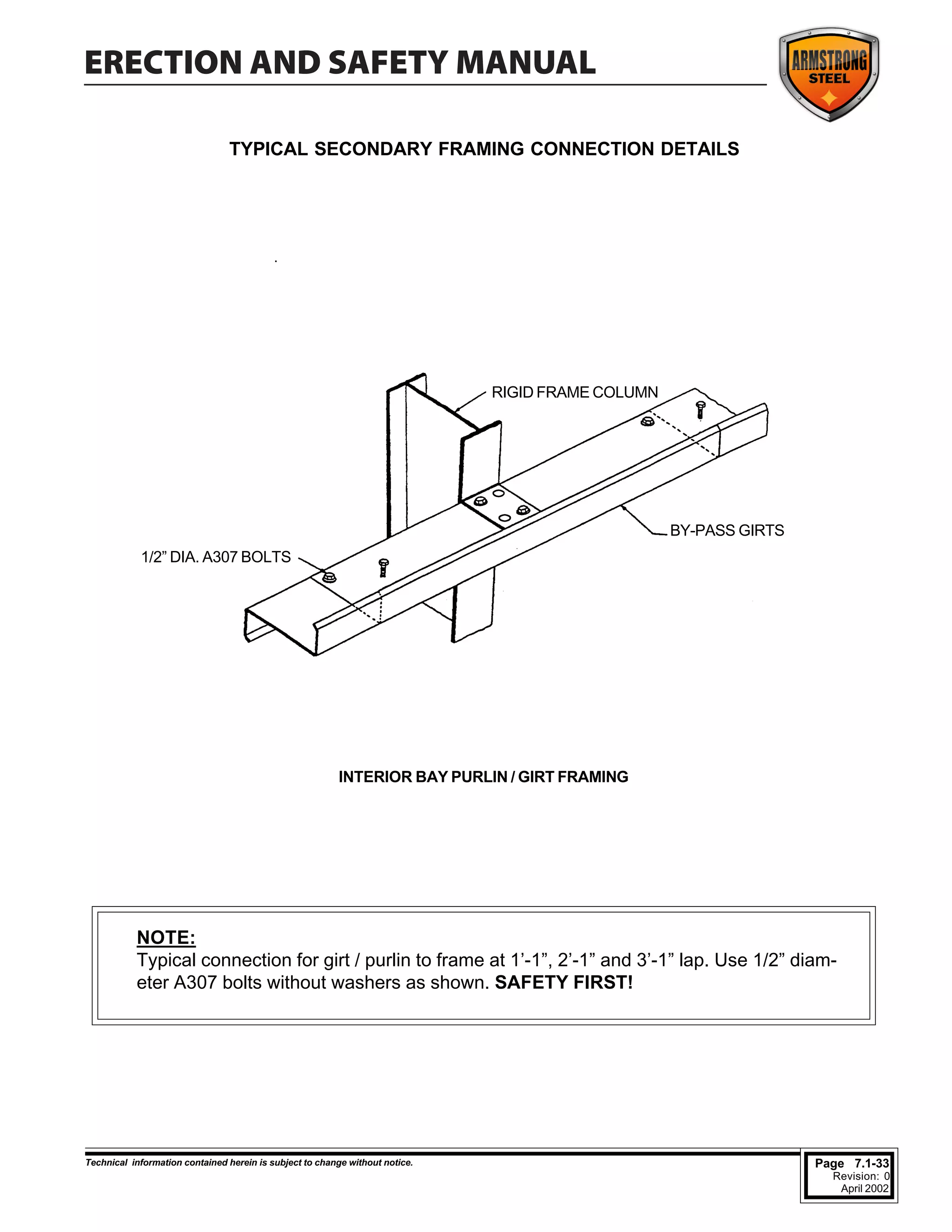Steel building-erection-manual | PDF