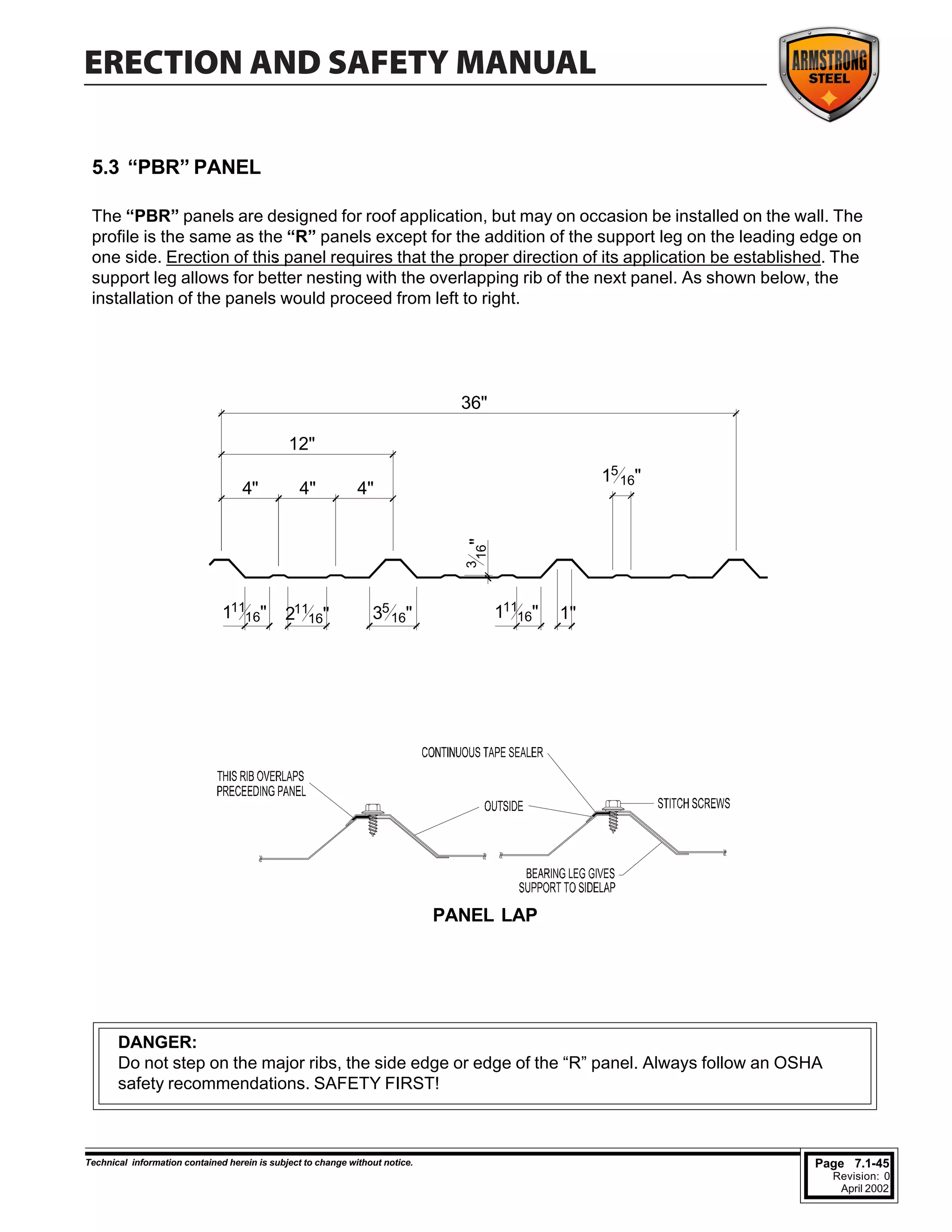 Steel building-erection-manual | PDF