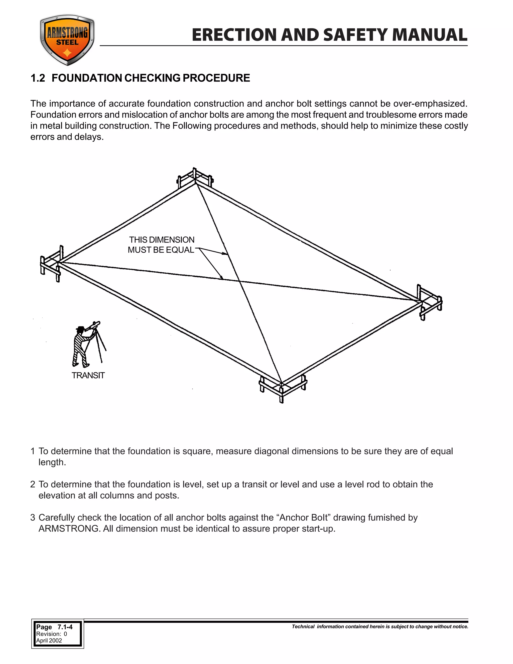 Steel building-erection-manual | PDF