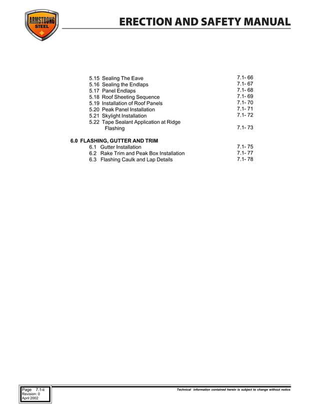 Steel building-erection-manual | PDF | First Aid | Injuries