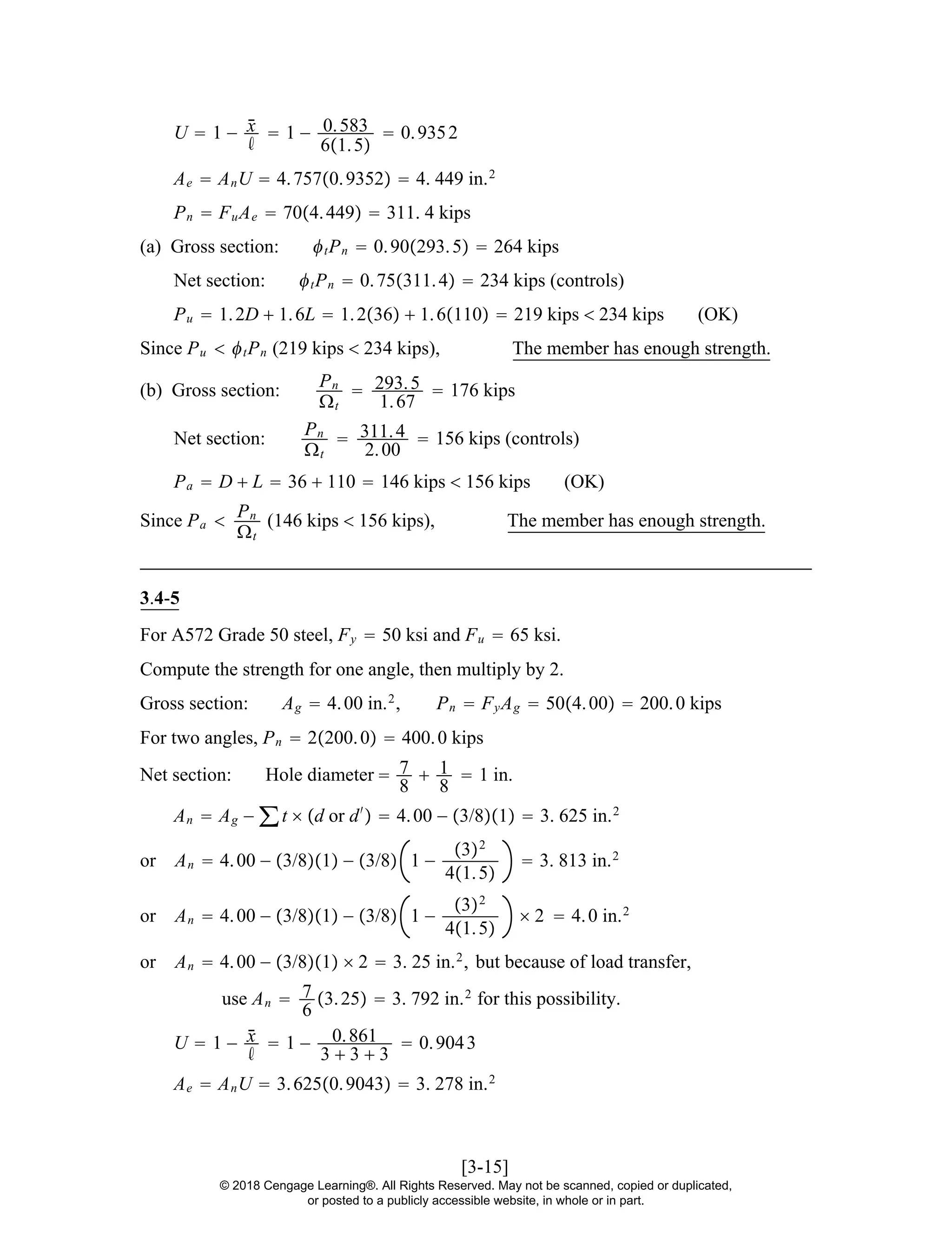 Steel Design 6th Edition Segui Solutions Manual | PDF