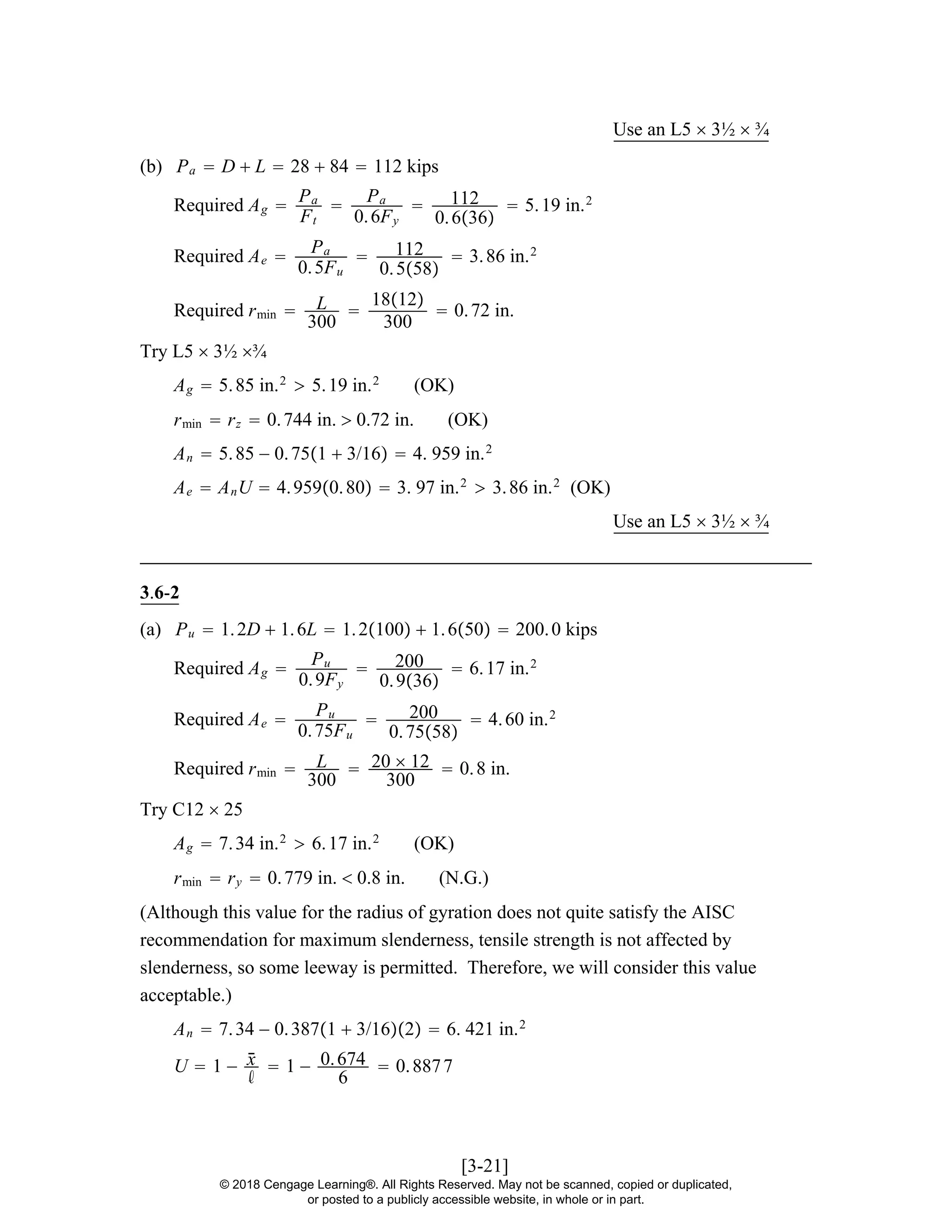Steel Design 6th Edition Segui Solutions Manual | PDF