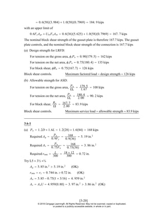 Steel Design 6th Edition Segui Solutions Manual | PDF
