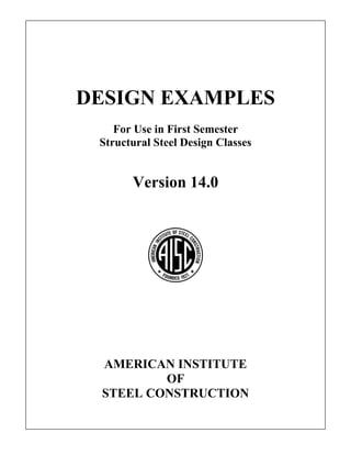 Steel design-examples | PDF