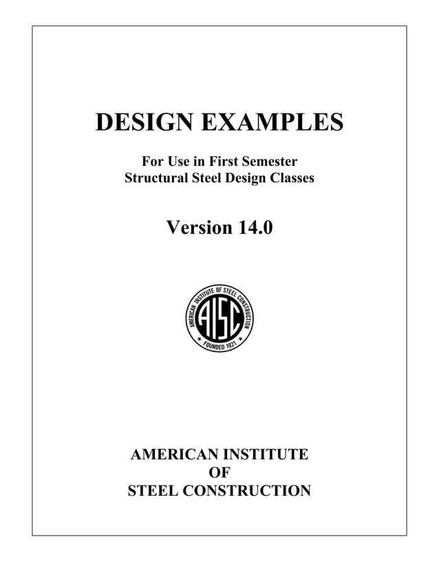 Steel design-examples | PDF