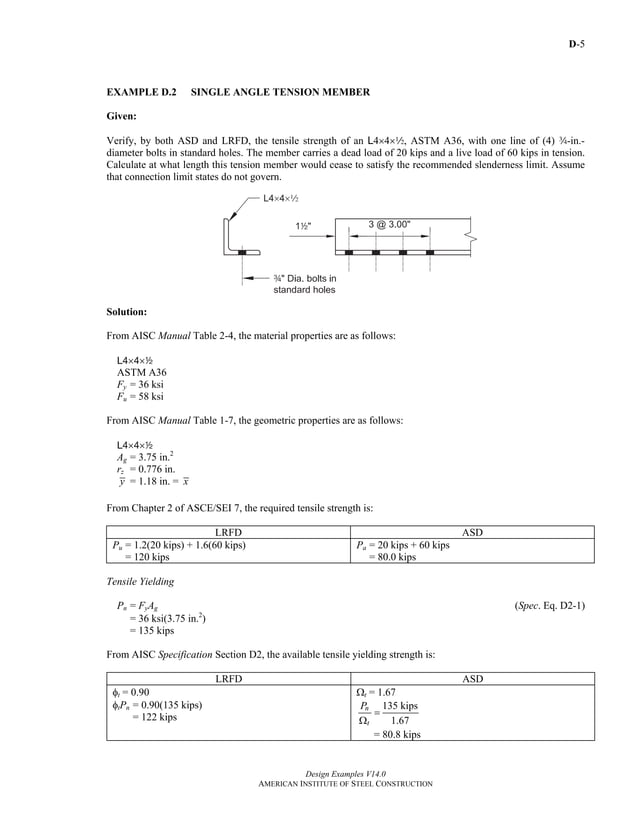 Steel design-examples | PDF