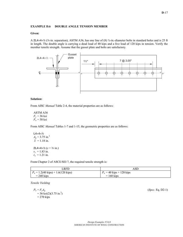 Steel design-examples | PDF