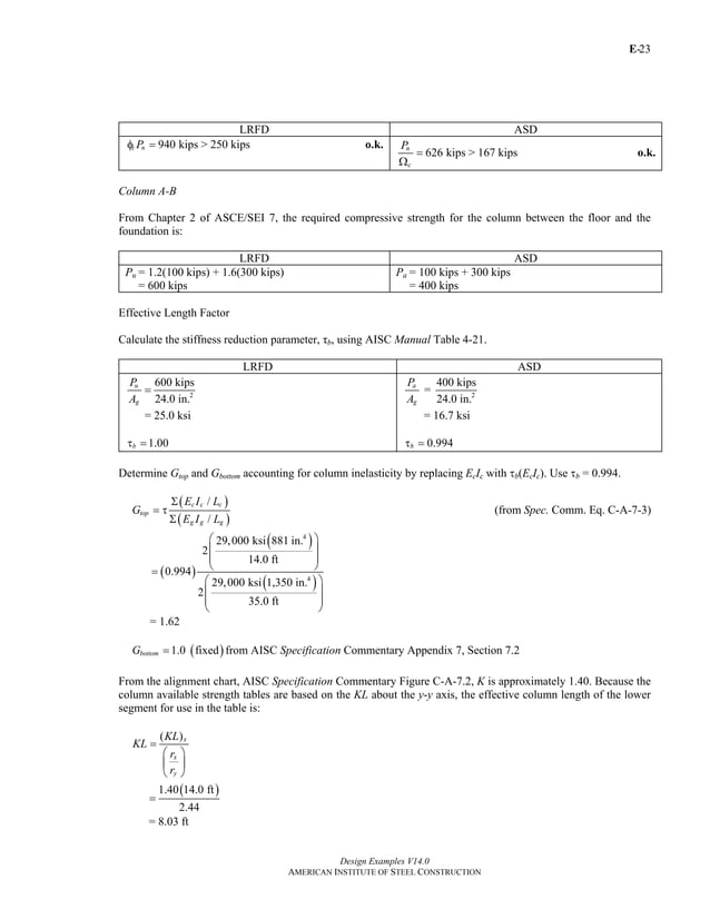 Steel design-examples | PDF