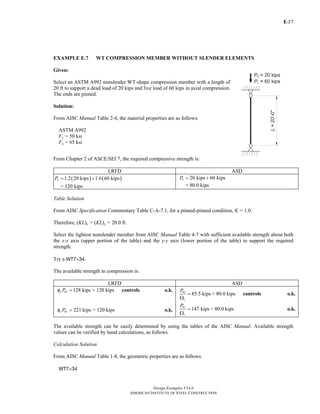 Steel design-examples | PDF