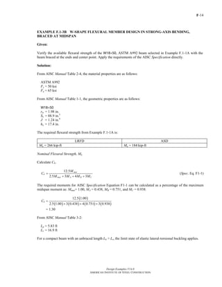 Steel design-examples | PDF