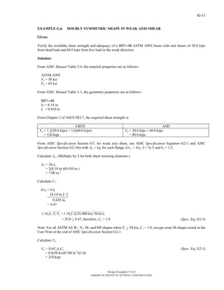 Steel design-examples | PDF