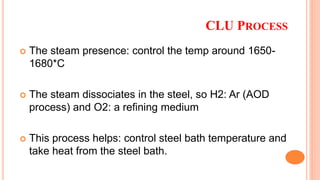 Secondary steel making | PPTX